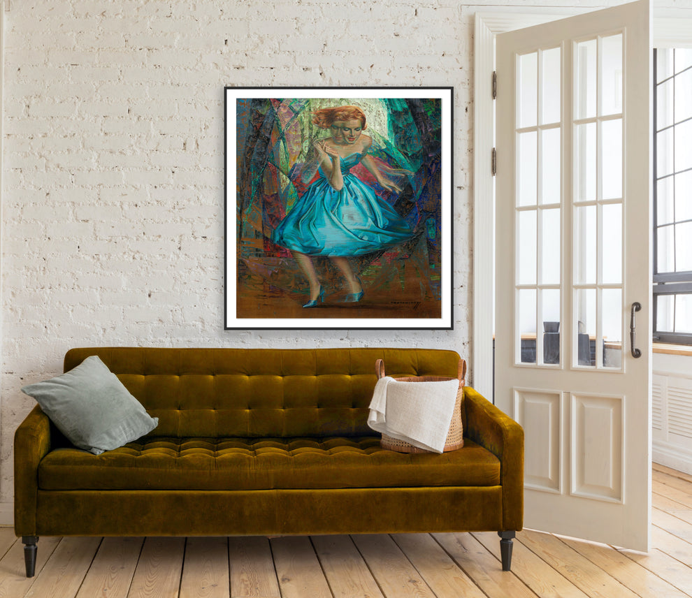 The Blue Dress - Tretchikoff Print