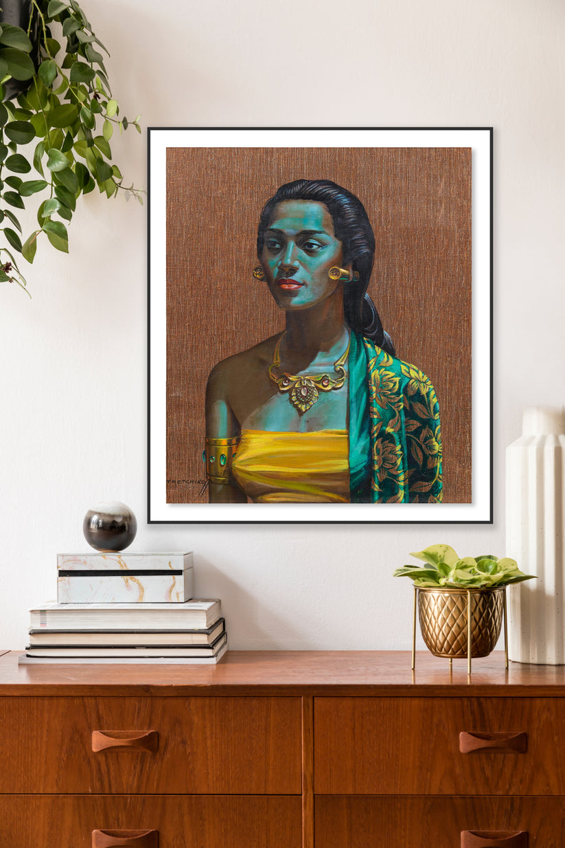 Balinese Woman - Tretchikoff Print